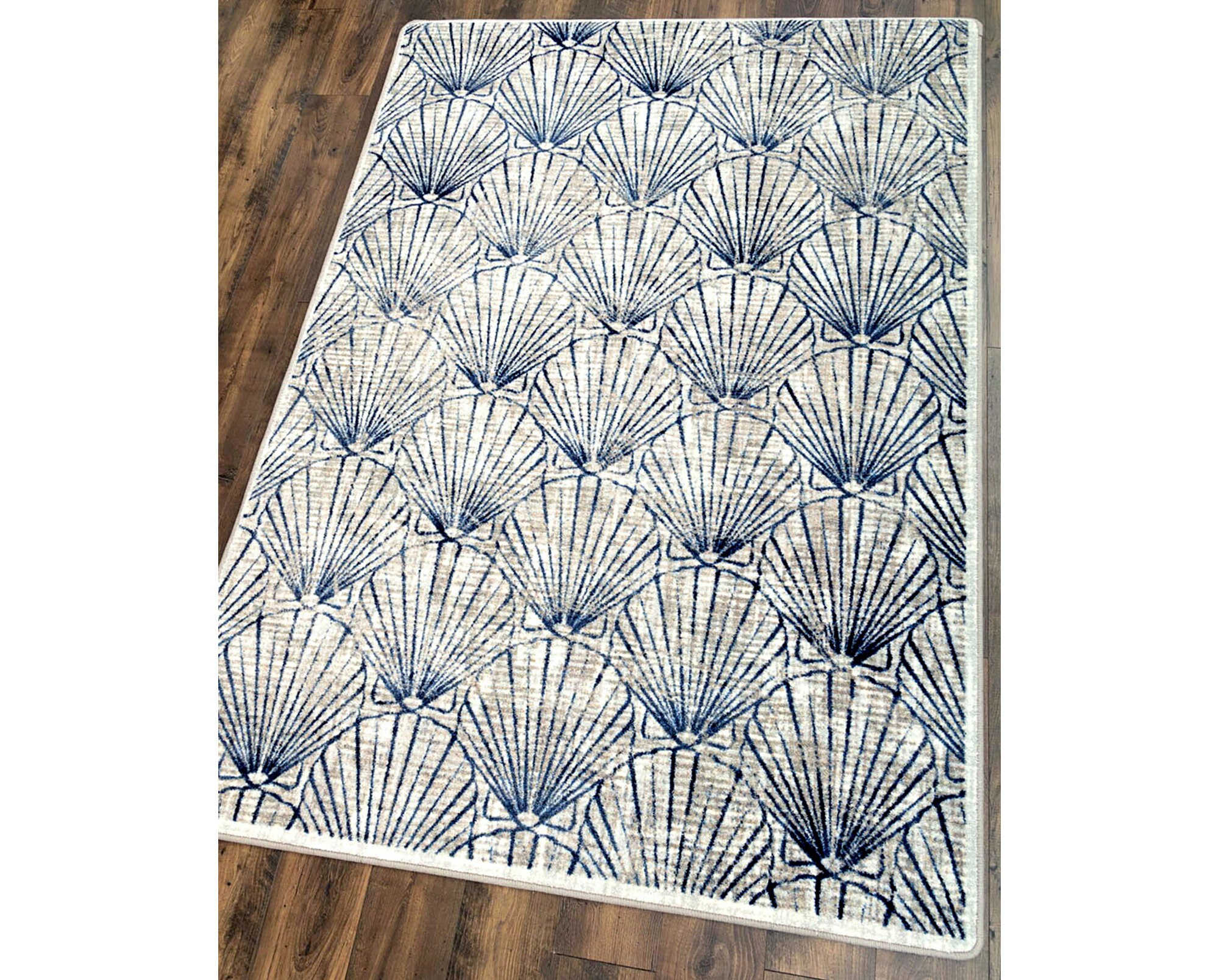 Seashell Rug Seashell Area Rug White Seashell Rug White - Etsy