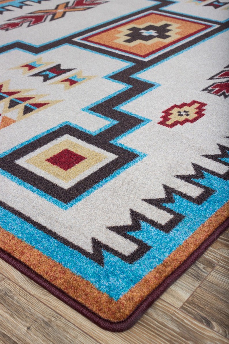 Native American Style Rug Native American Style Area Rug - Etsy