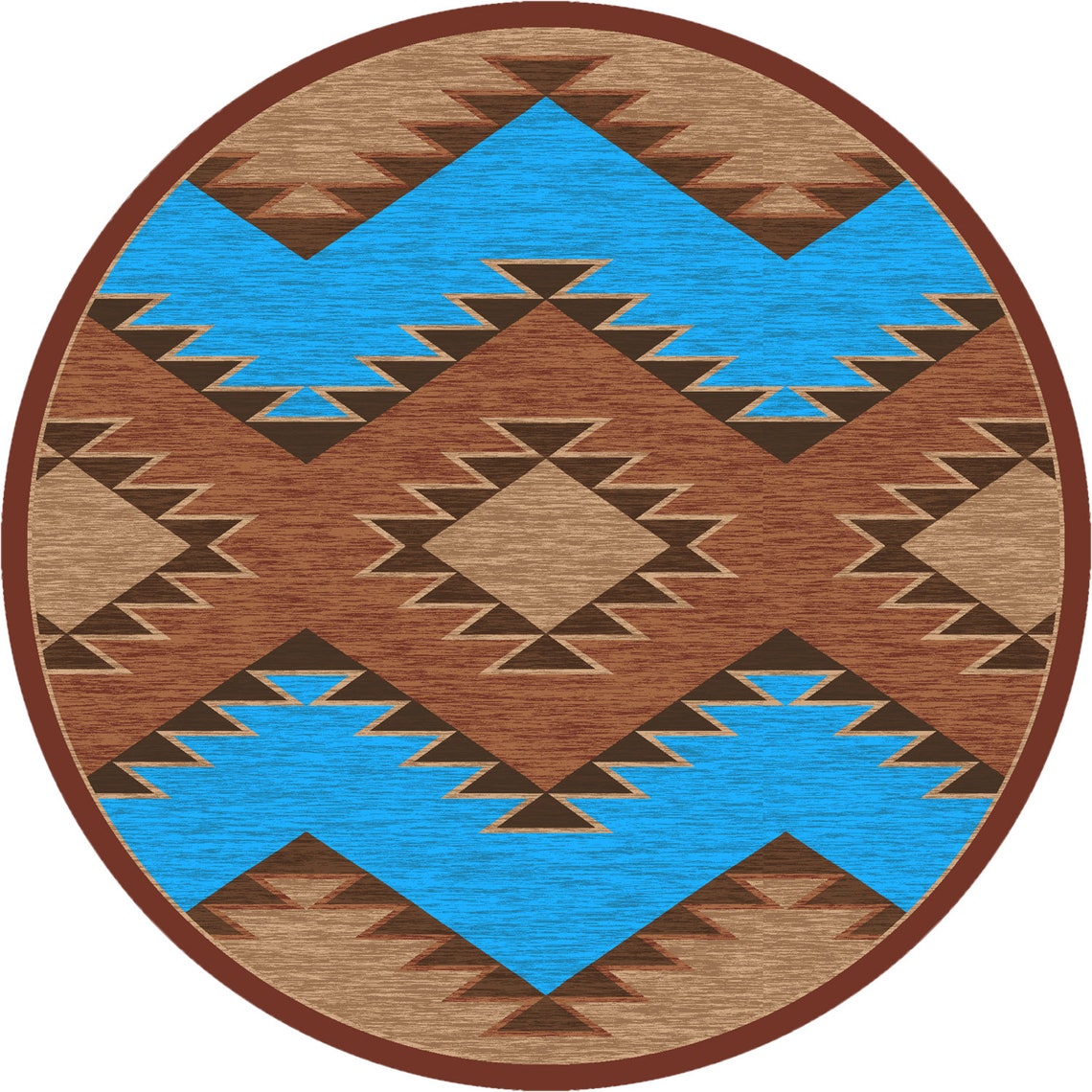 Native American Inspired Rug Native American Style Area Rug | Etsy Canada