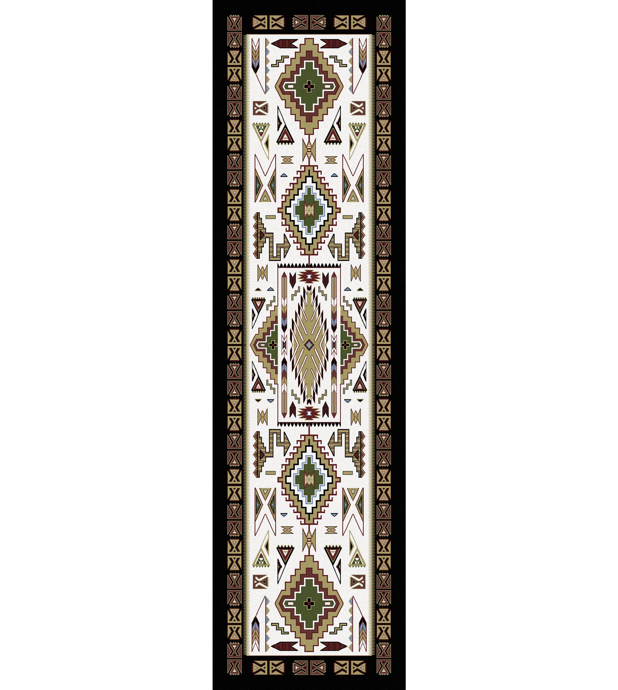 Aztec Rug Aztec Area Rug Native American Style Rug Native - Etsy