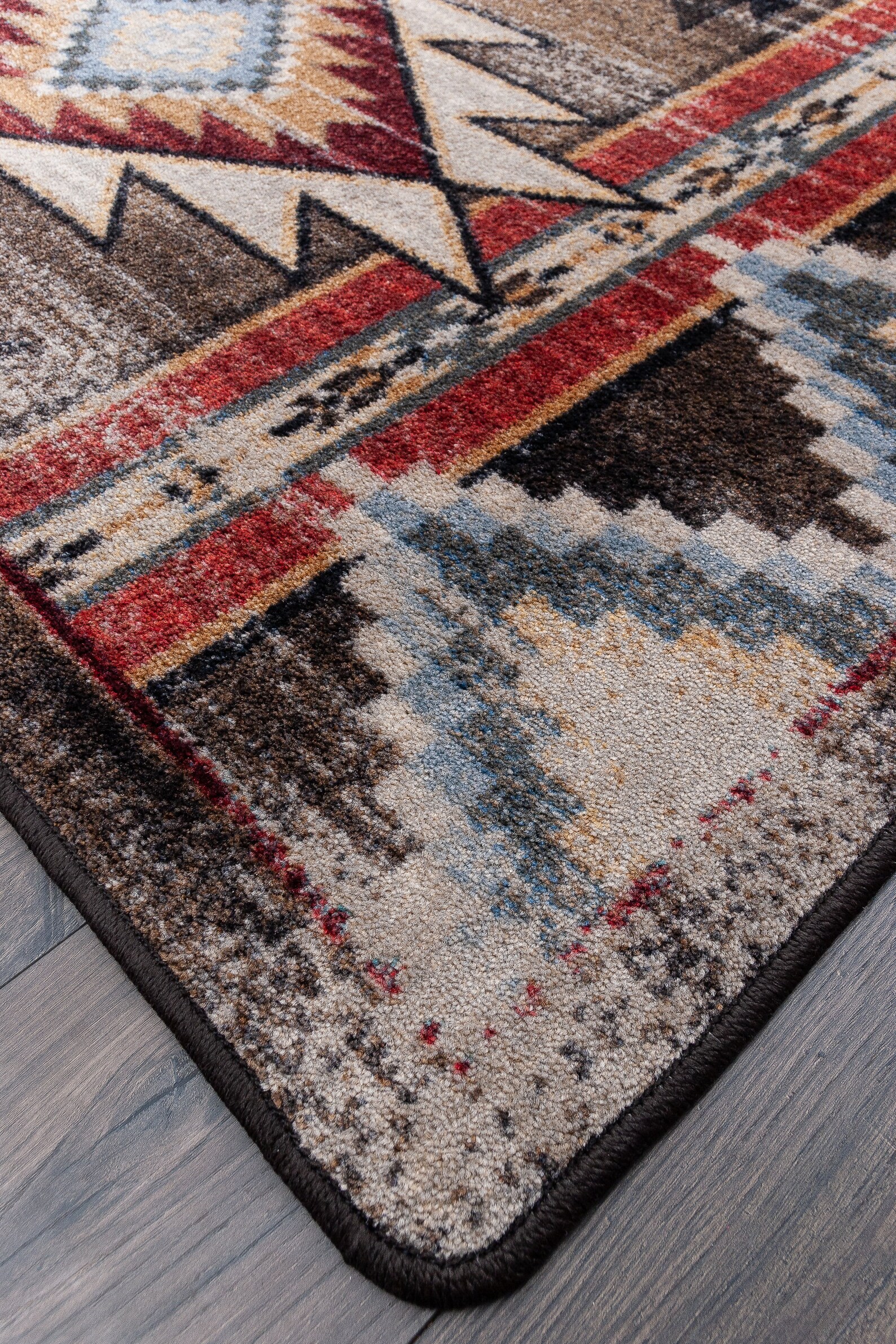 Brown Southwestern Rug Southwest Rug Native American Style - Etsy