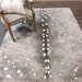 Gray Axis Deer Rug, Axis Deer Rug, Gray Deer Rug, Blue Deer Area Rug ...