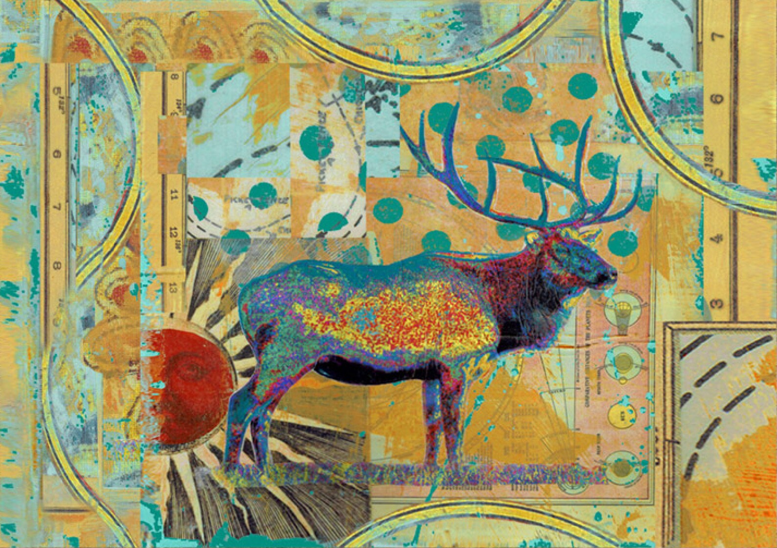 Elk Rug Elks Rug Elk Rugs Elk Area Rug Elk Decor Western - Etsy