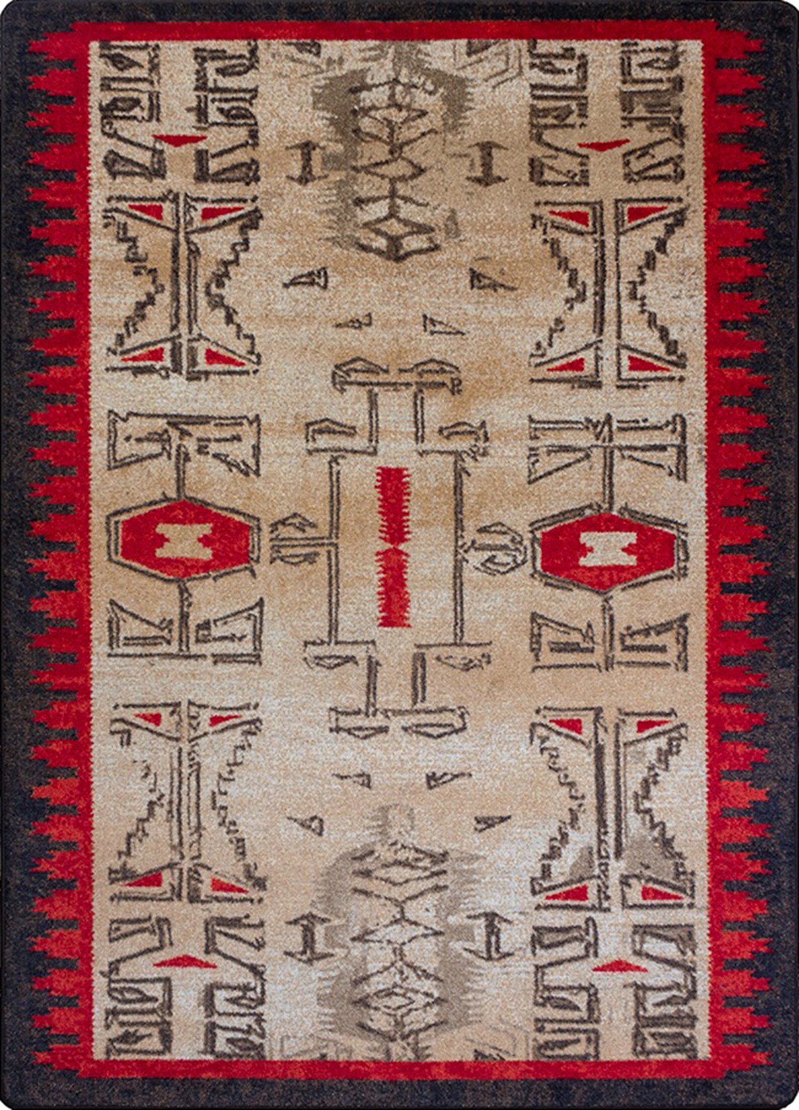 Native American Rug Native American Area Rug Native - Etsy