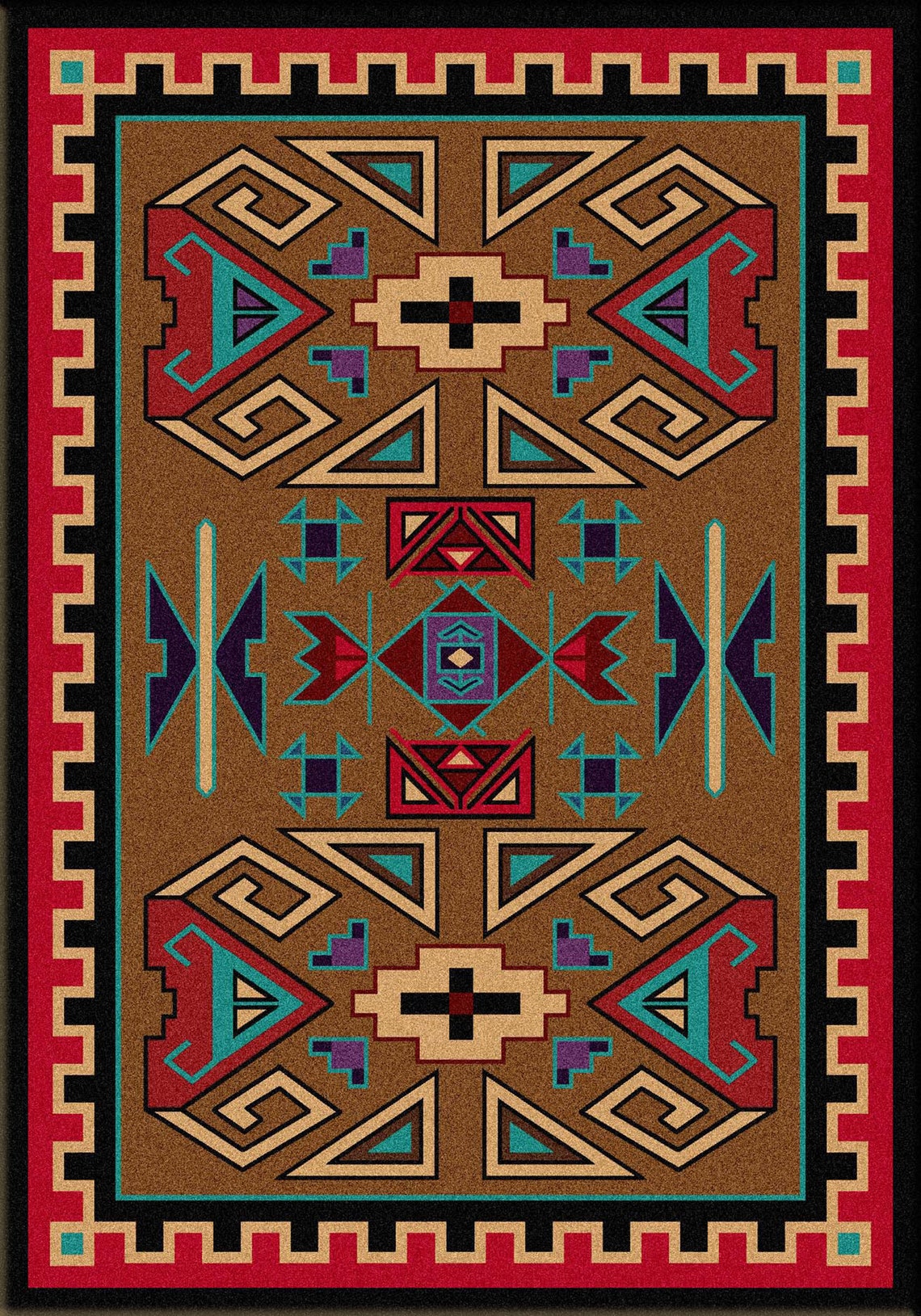 Navajo Style Rug Navajo Style Area Rug Native American | Etsy