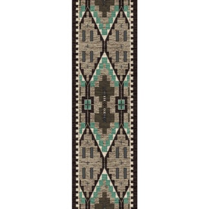 Aztec Rug, Aztec Area Rug, Native American Style Rug, Native American ...
