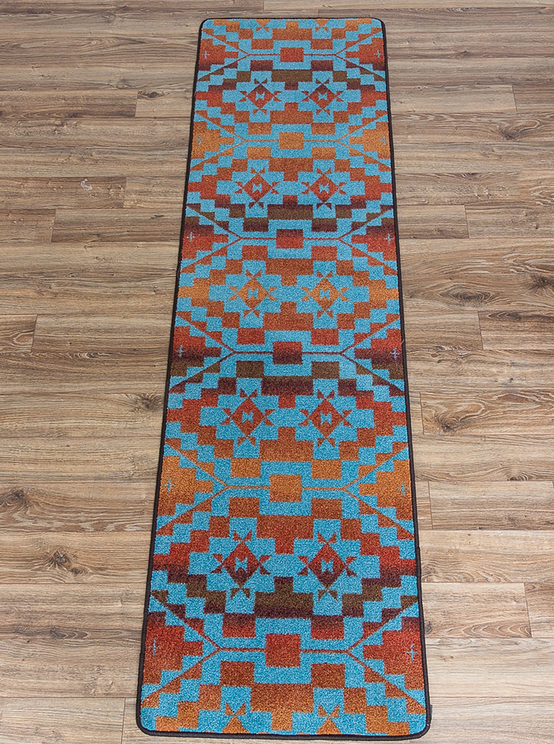 Bright Native American Style Rug Red Native American Style - Etsy