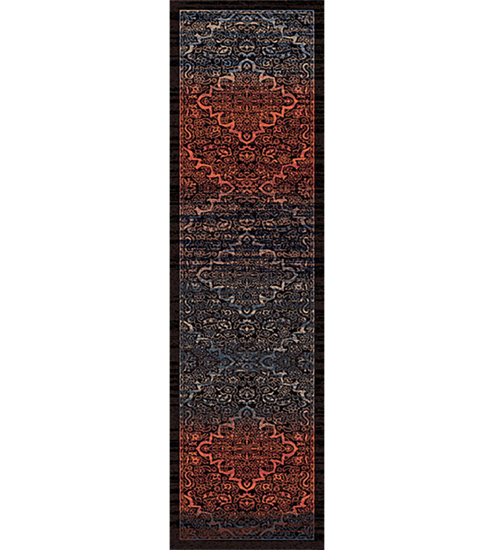 Faded Persian Style Rug Faded Persian Rug Persian Area Rug | Etsy