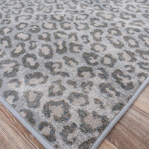 Snow Leopard Rug, Leopard Rug, Leopard Print Rug, Leopard Area Rug ...