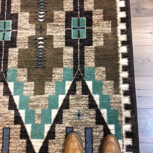 Aztec Rug, Aztec Area Rug, Native American Style Rug, Native American ...