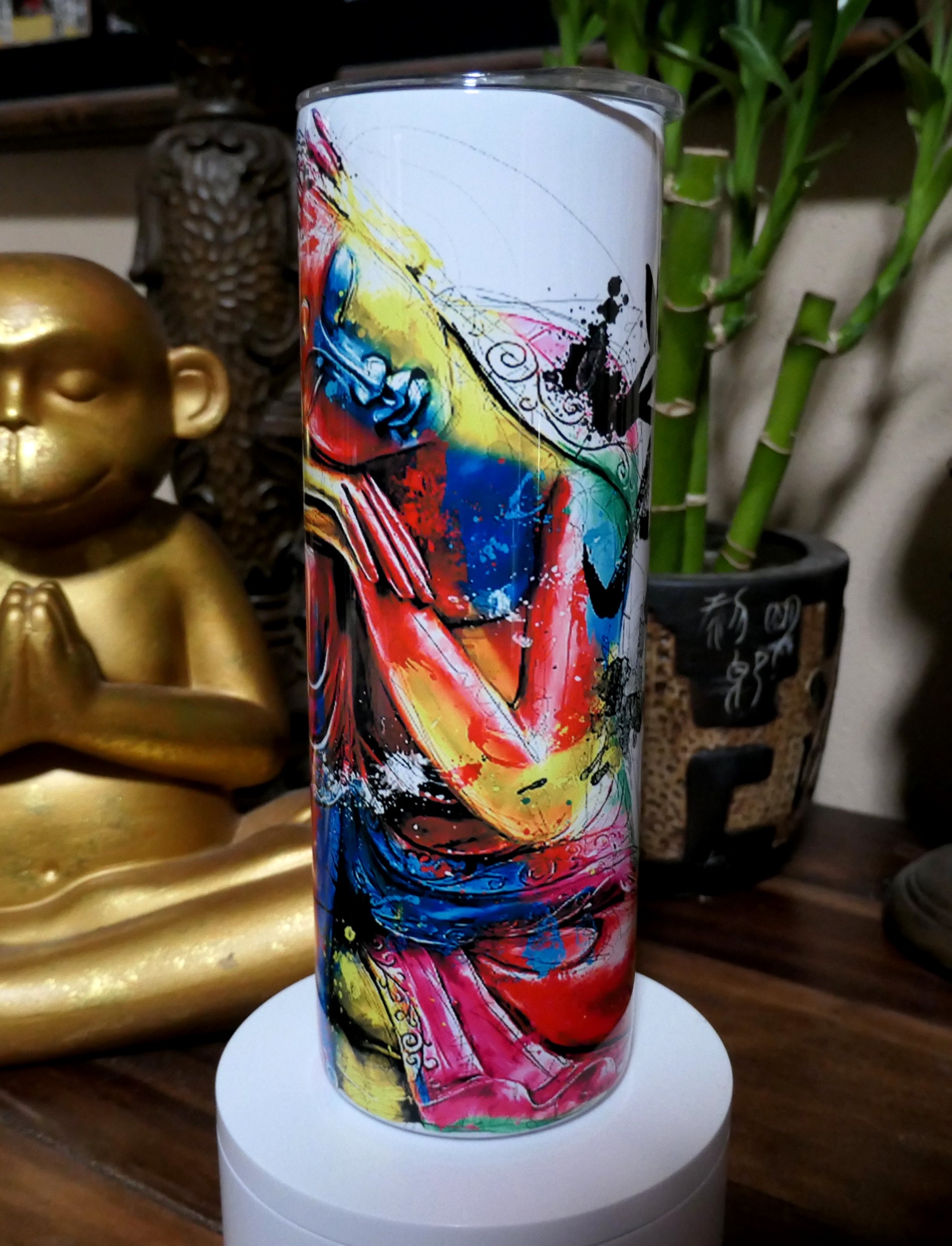Buddha Tumbler Buddha Cup Buddha Mug Yoga Tumbler - Etsy