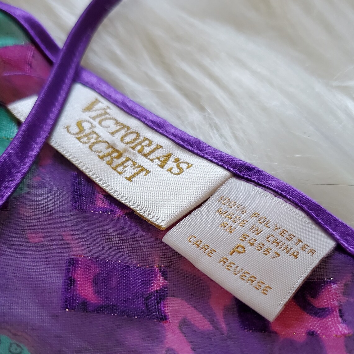 Victoria's Secret Gold Label 80's Sheer Purple Chiffon Teddy Size P - Etsy