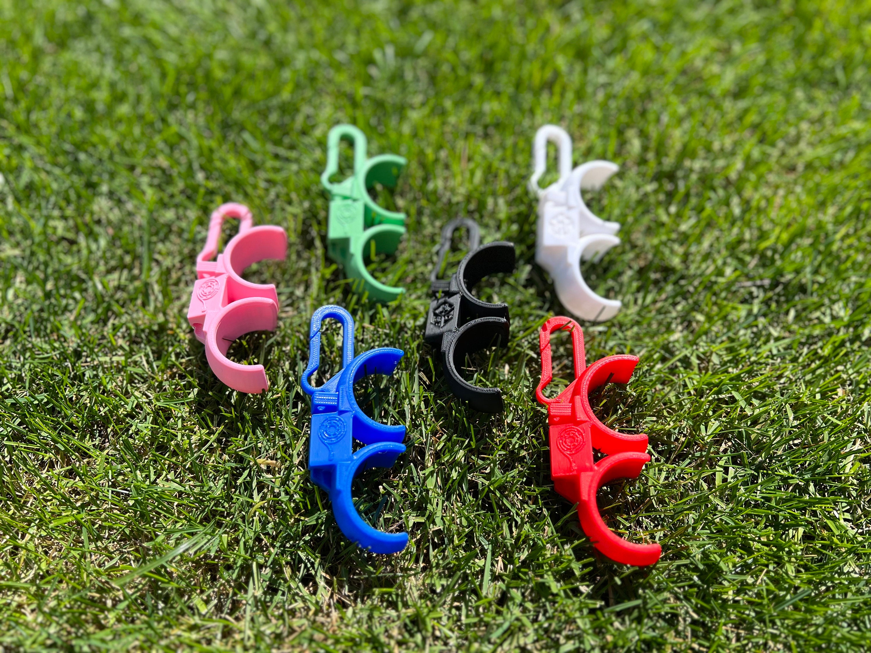 Handmade Golf Ball Belt Clip Holder: Holds Two Balls and Tee for ...