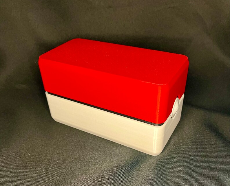 Pokeball Card Chest: 3d-printed Pokémon Card Holder - Etsy