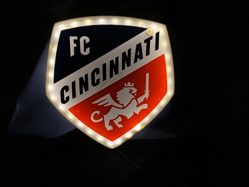 FCC Cincinnati LED Sign - Etsy