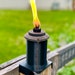 Fence Post Tiki Torch Holder - Durable ABS Plastic for 3.5 Inch 4x4 ...