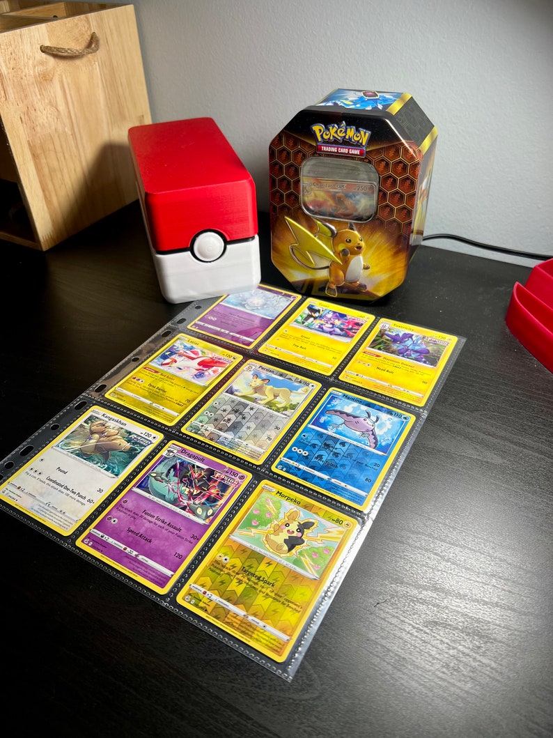 Pokeball Card Chest: 3d-printed Pokémon Card Holder - Etsy