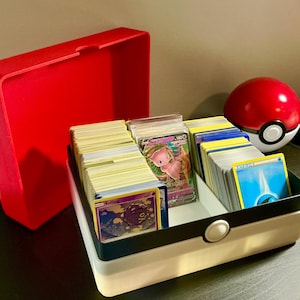 Pokeball Card Chest: 3d-printed Pokémon Card Holder - Etsy