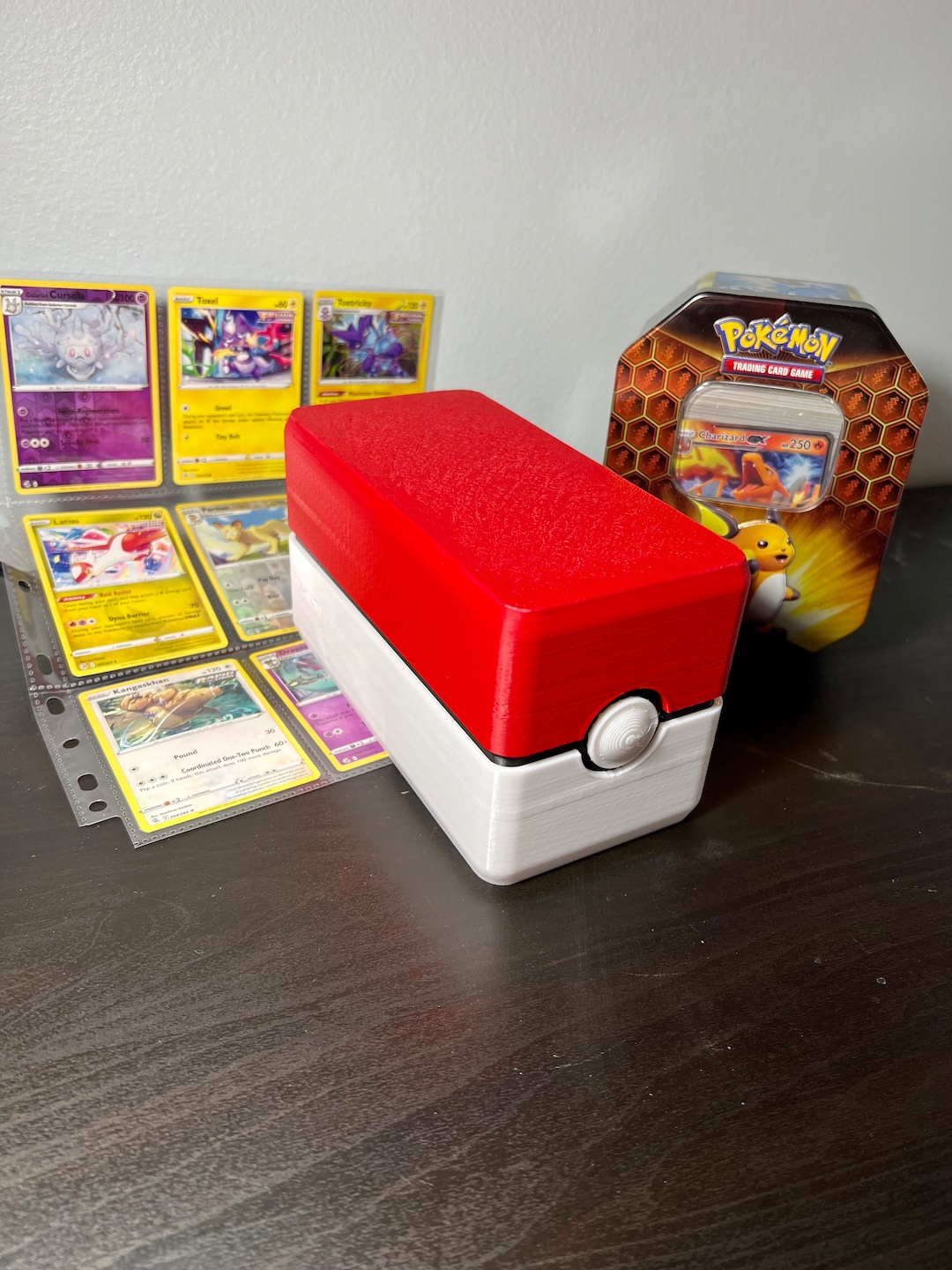 Pokeball Card Chest: 3d-printed Pokémon Card Holder - Etsy
