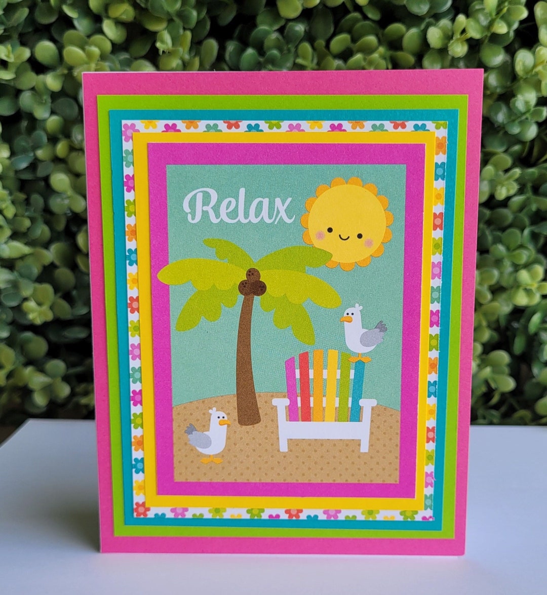 4.25 X 5.5 Card, Everyday Card, Summer Themed Card, Margarita Card - Etsy