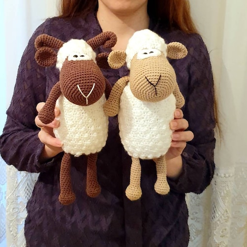 Crochet Sheep Pattern Amigurumi Lamb Pattern Crochet Lamb Farm - Etsy