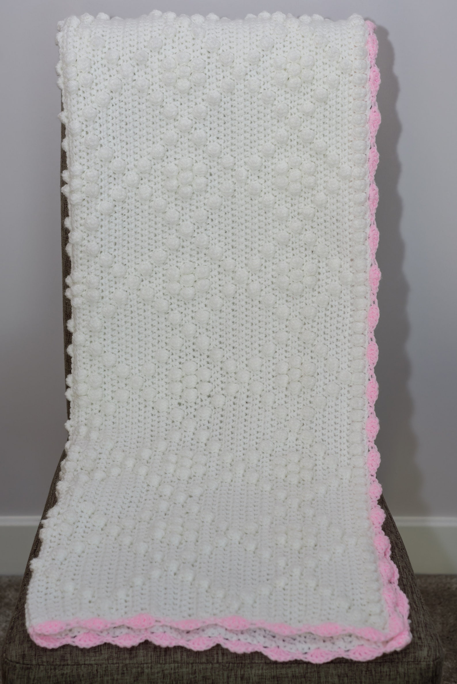 Crochet Baby Blanket Pattern, English - Etsy
