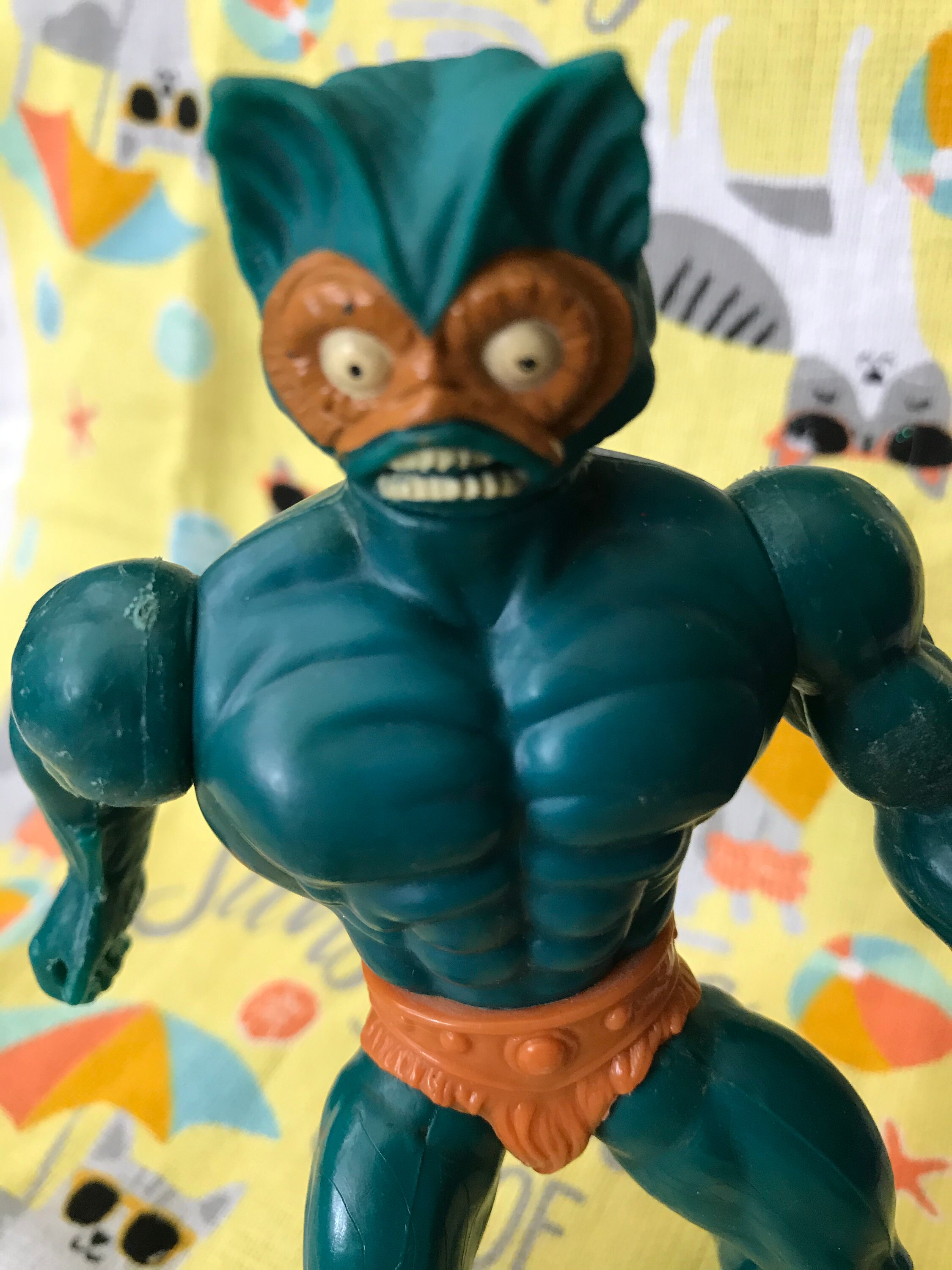 Vintage Merman Masters of the Universe Figure MOTU - Etsy