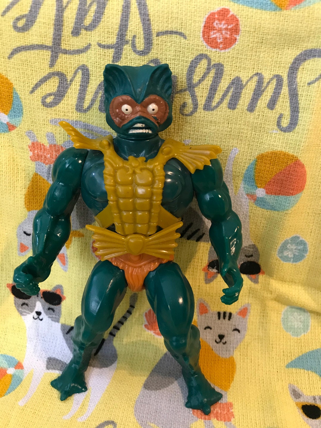 Vintage Masters of the Universe Merman Figure - Etsy