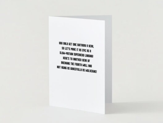 Deadpool Birthday Card #1 - Etsy