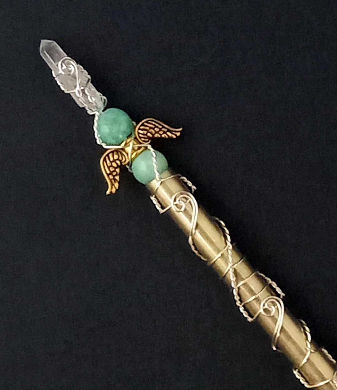 Mini Fairy Wand Handmade Wire Wrapped Magic Wand Made With - Etsy