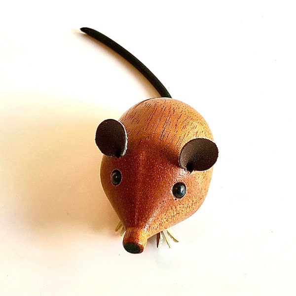 Wooden Mouse - Etsy UK