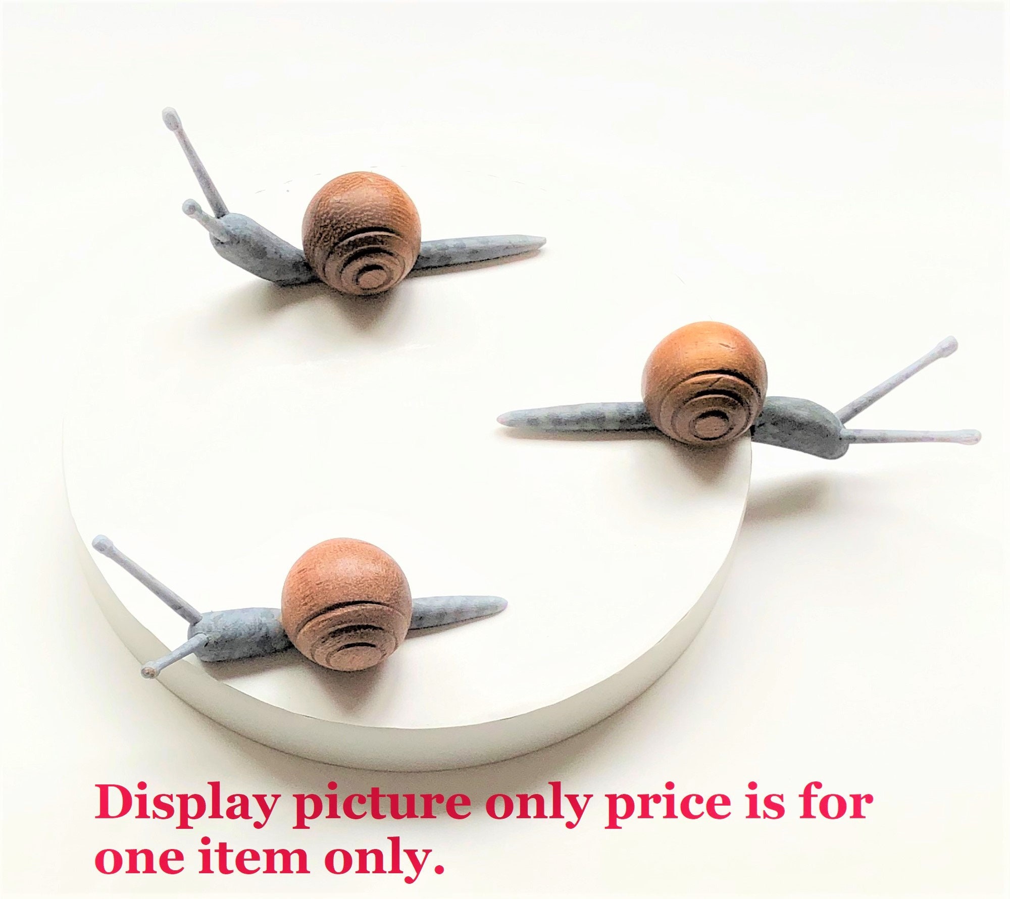 Wooden Snails Lathe Turned Novelty Snails - Etsy