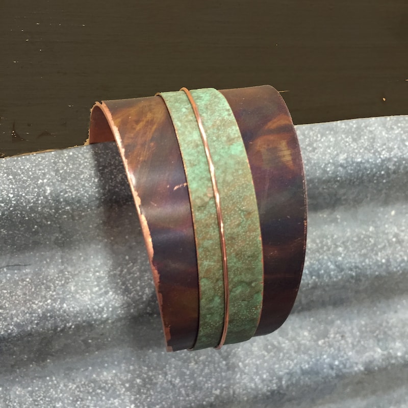 Copper Cuff - Etsy