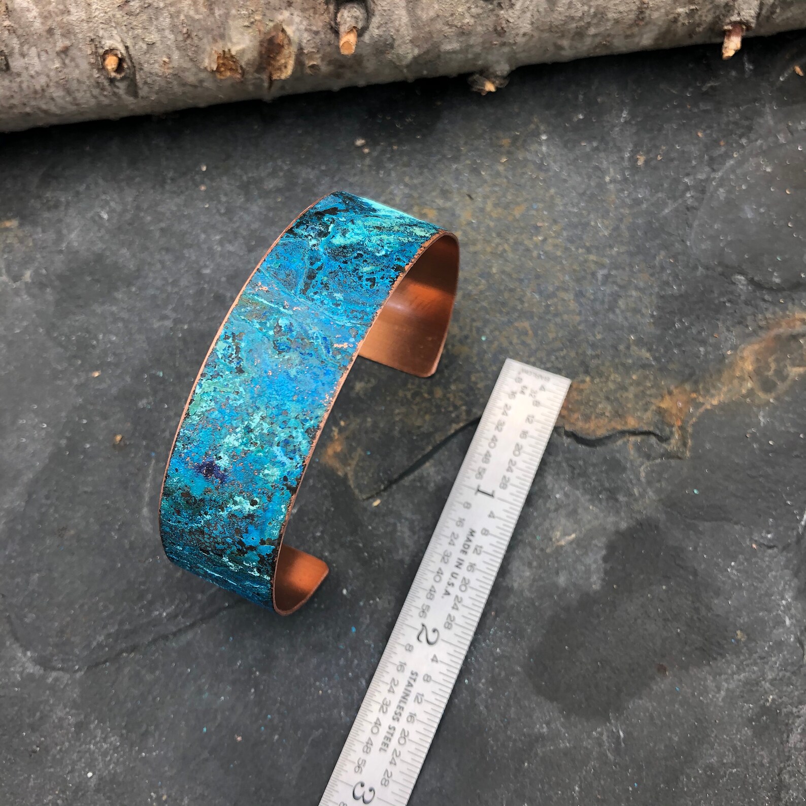 Copper Cuff Bracelet Recycled Jewelry Handmade copper | Etsy