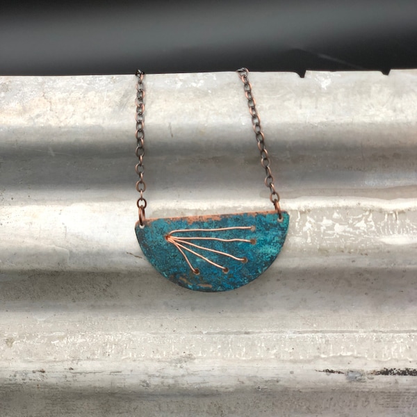 Copper Necklace - Etsy