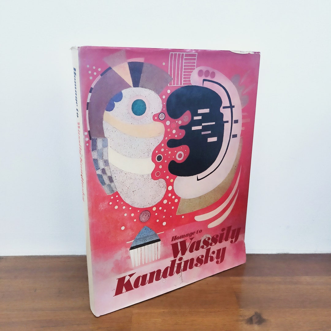 Vintage 'homage to Wassily Kandinsky' Hardcover Coffee Table Art Book ...