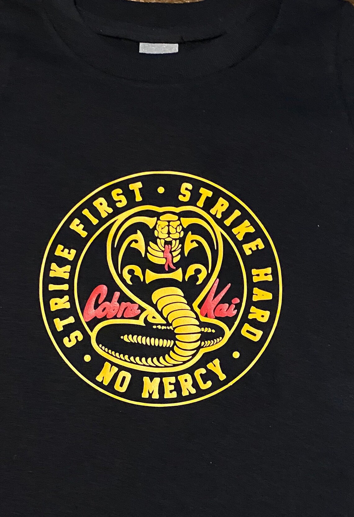 COBRA KAI Graphic T Shirt/ Cobra Kai / Cobra Kai Shirts / | Etsy