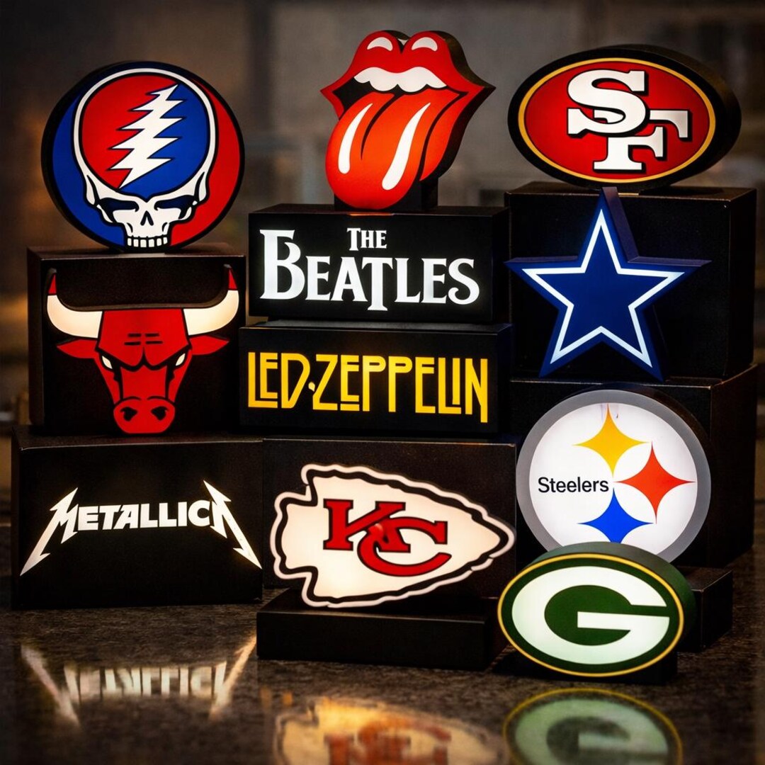 Custom Wled RGB Illuminated Light Boxes for Your Favorite Logo’s or ...