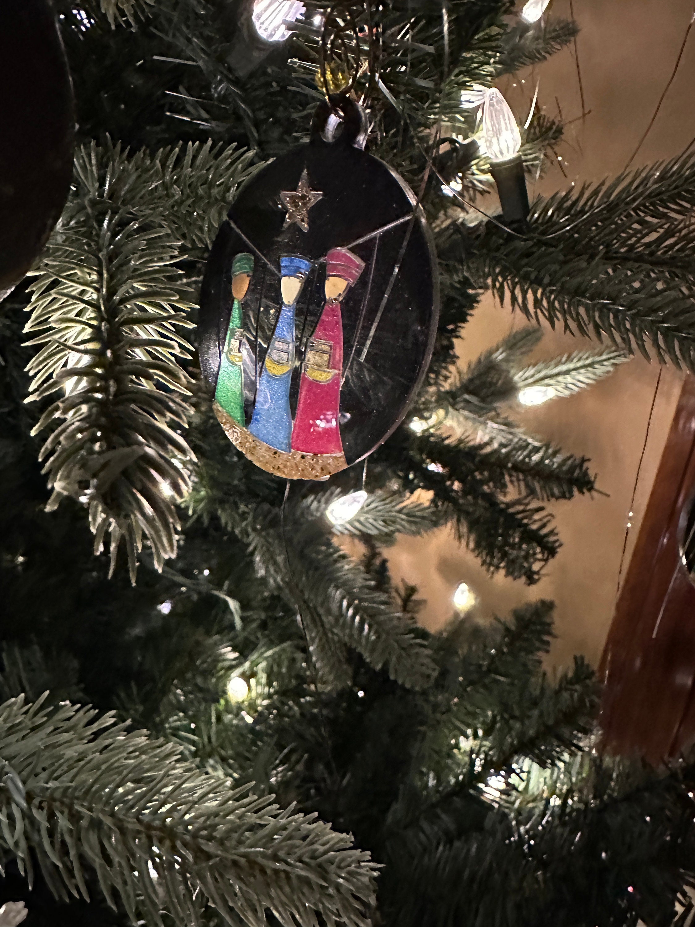 Three Kings Christmas Ornament - Etsy