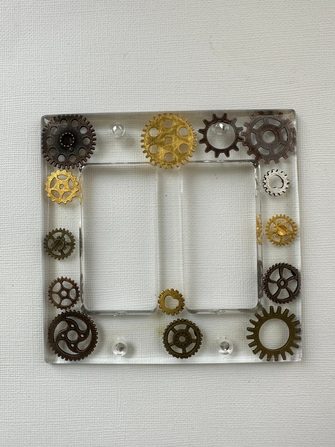 Gang Double Rocker With Clock Mechanics - Etsy