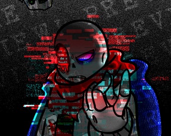 Digital Fatal_Error Half Print Drawing & Illustration etna.com.pe