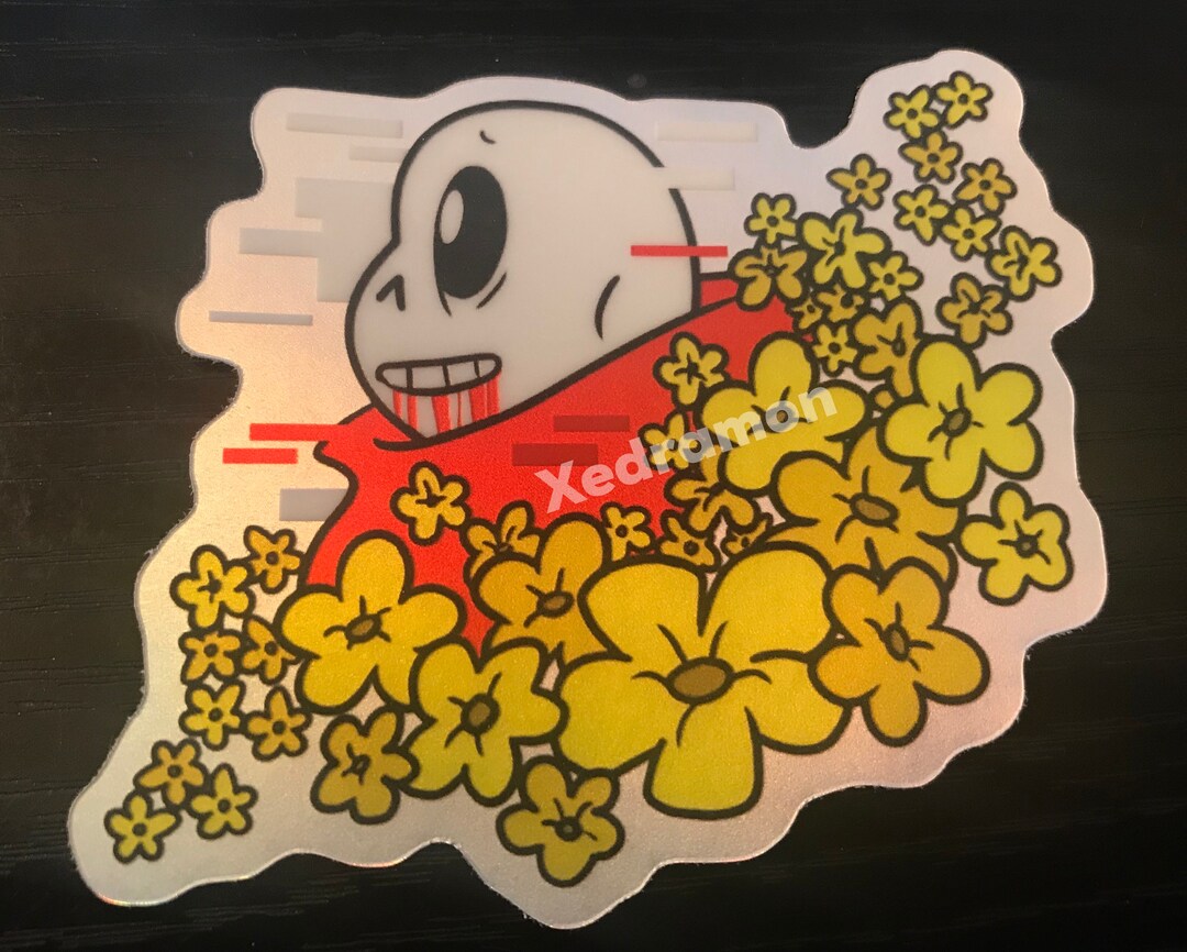 Geno Sans With Golden Flowers - Vaporwave Sticker - Etsy