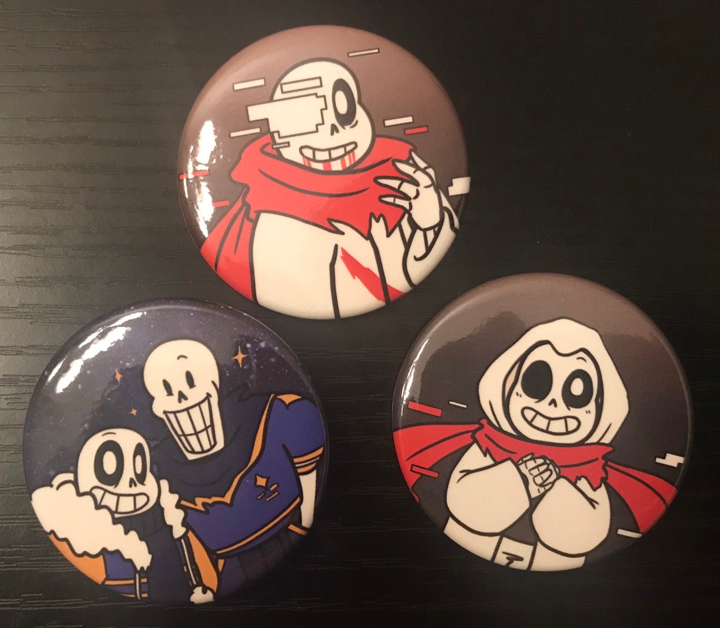 Undertale AU Singular Button one Button - Etsy