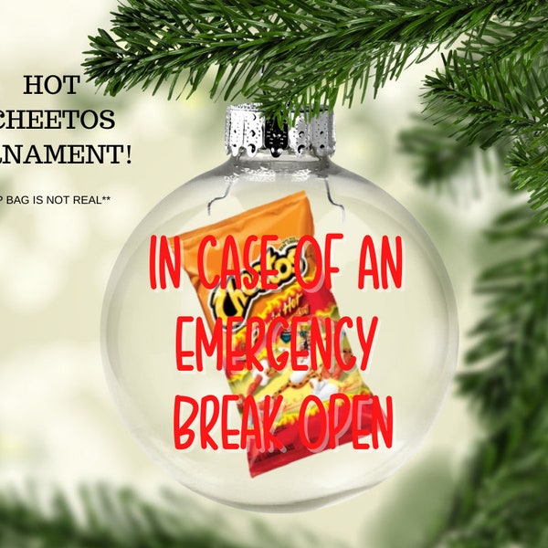 Flaming Hot Cheetos Christmas Ornaments - Etsy