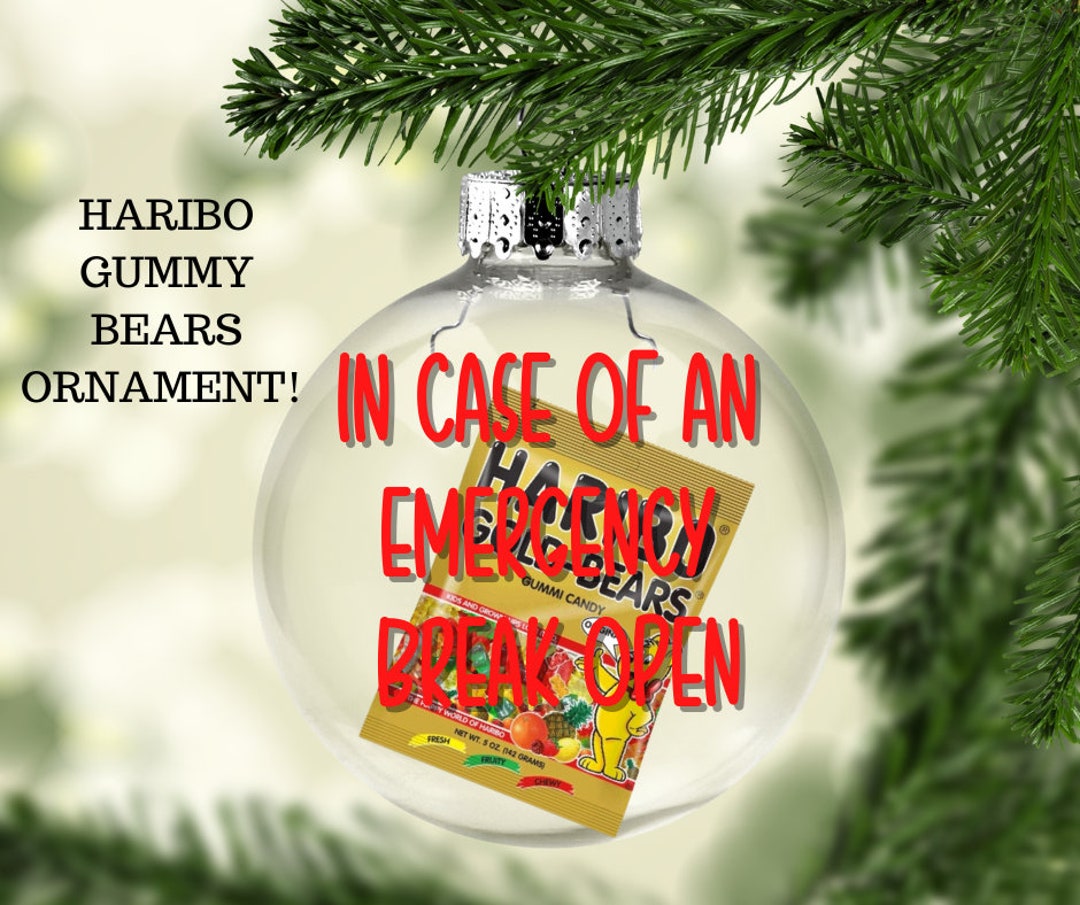 Haribo Gummy Bear Bag Ornament - Etsy