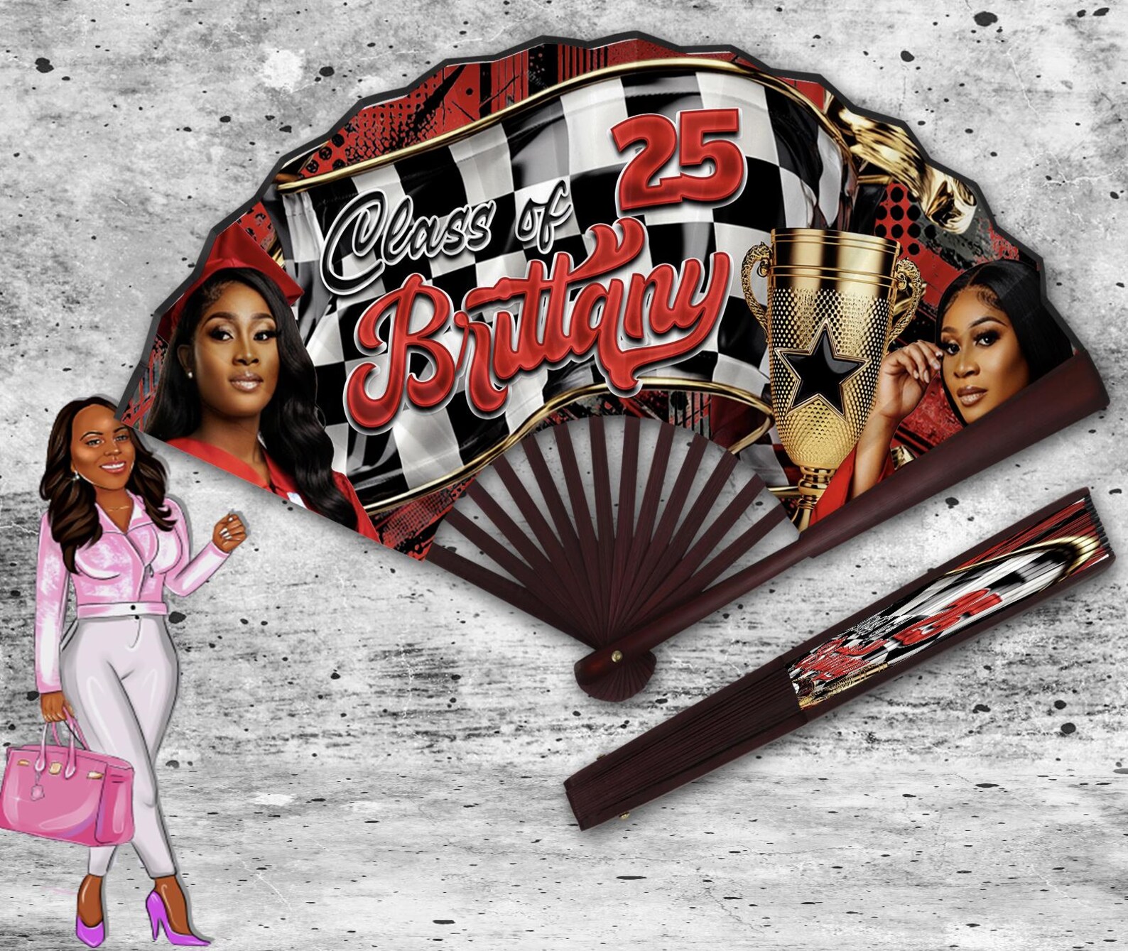 Custom Clack Fan - Etsy