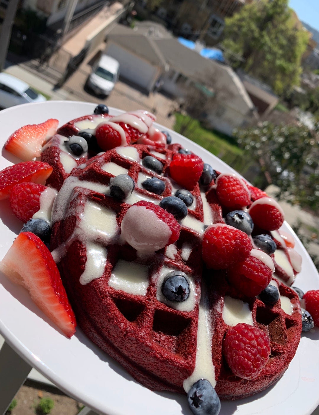 Red Velvet Waffles Recipe - Etsy