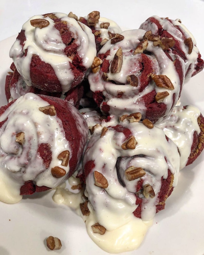Red Velvet Cinnabons Recipe - Etsy