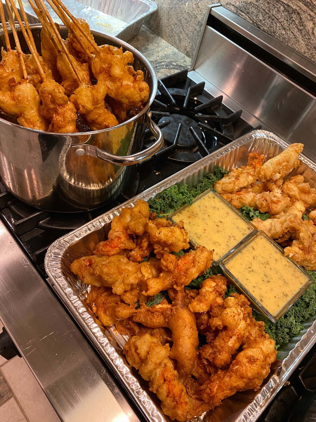 Beer Battered Lobster Lollipops Recipe - Etsy