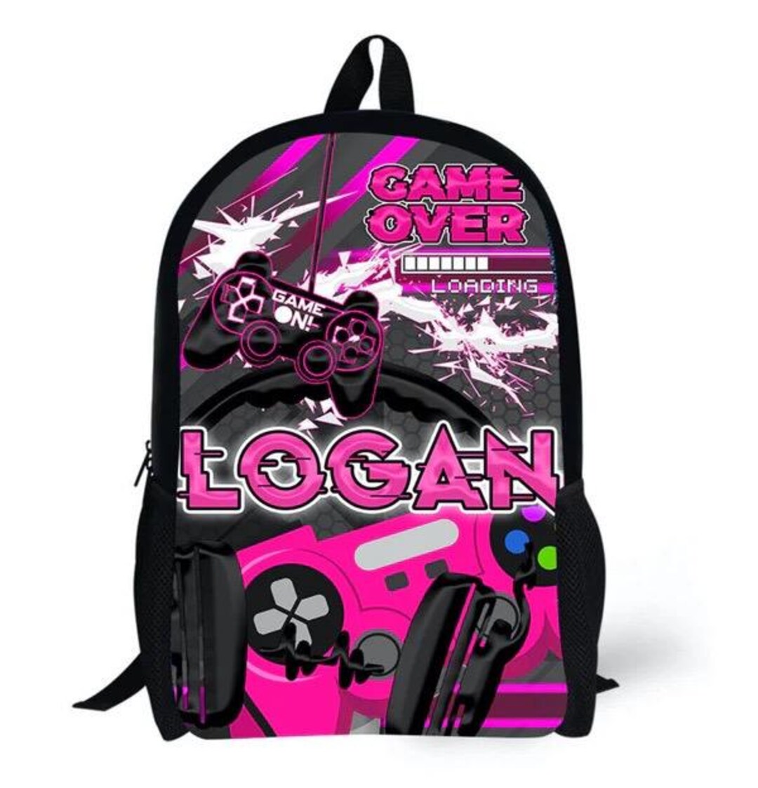 Personalized Backpack Gamer Backpack - Etsy